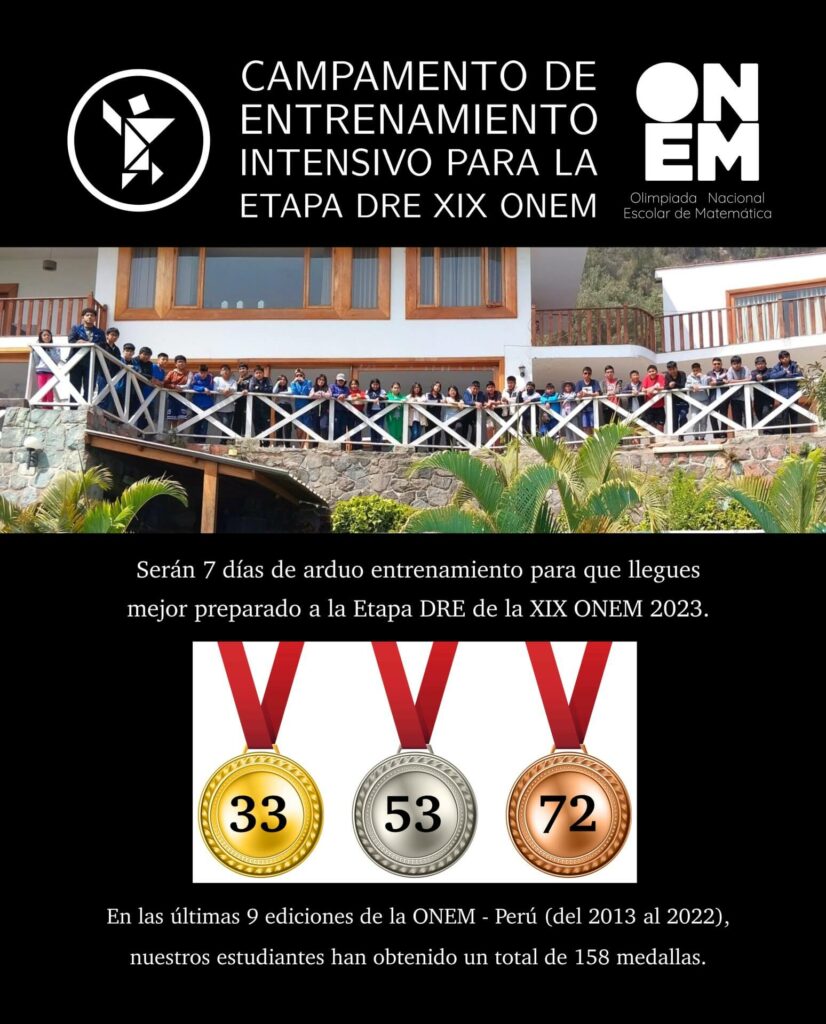 Campamento Etapa DRE de la XIX ONEM 2023 – Grupo Mate