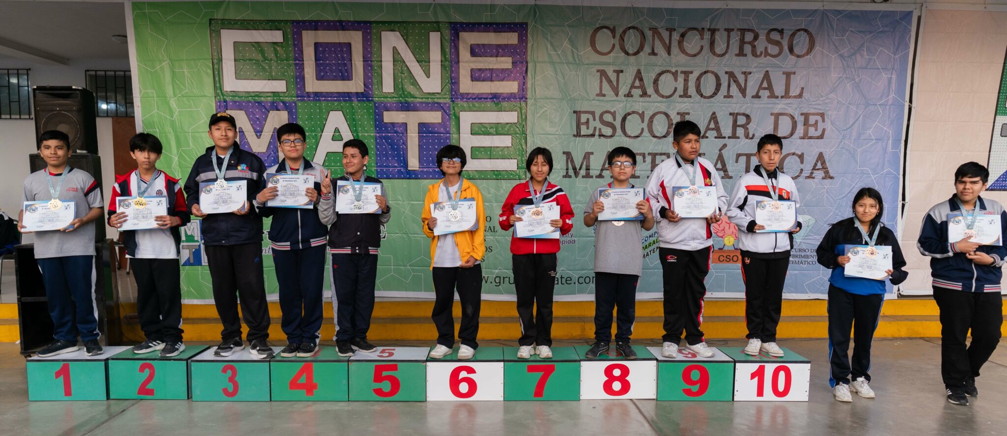 Resultados de la Etapa Nacional del II CONEMATE – 2S – Grupo Mate