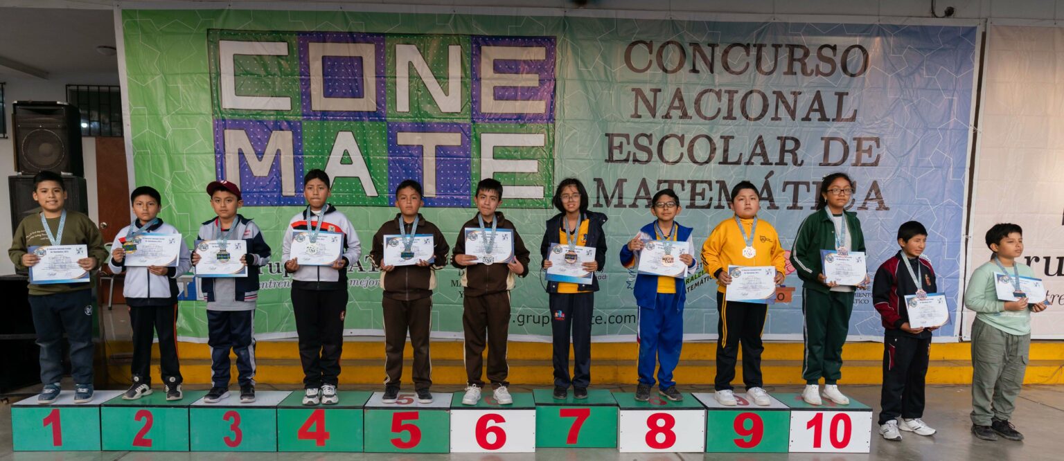 Resultados de la Etapa Nacional del II CONEMATE – 5P – Grupo Mate